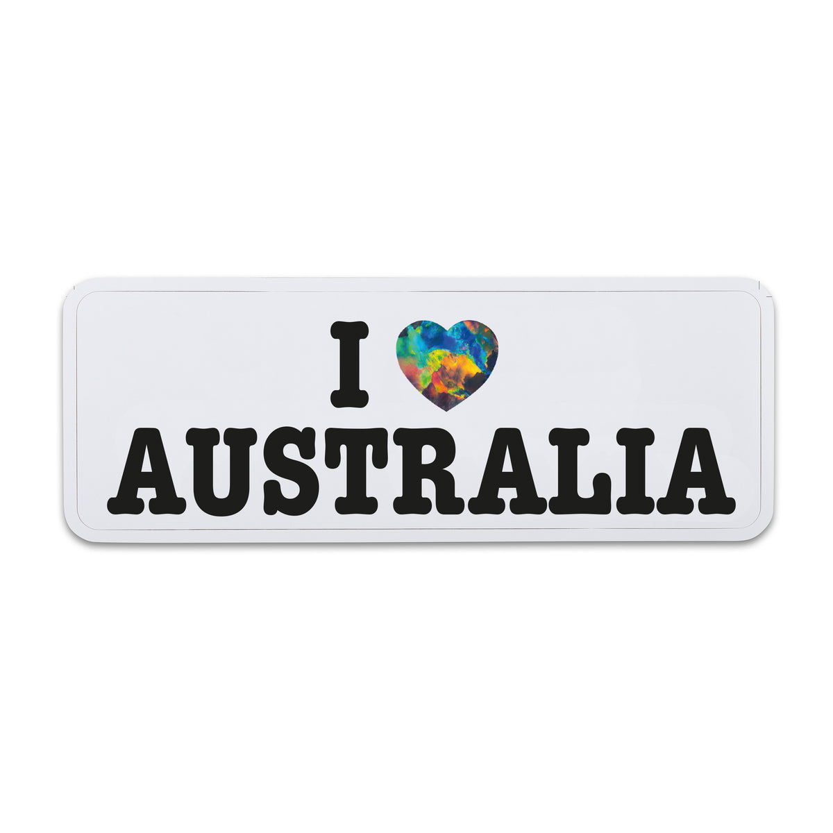 Sticker- I Heart Australia | Saltbush Creations
